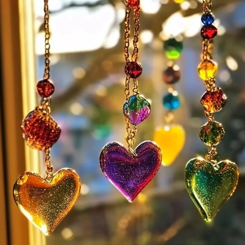 Melted Glass Bead Suncatchers: Easy DIY Craft for Colorful Windows