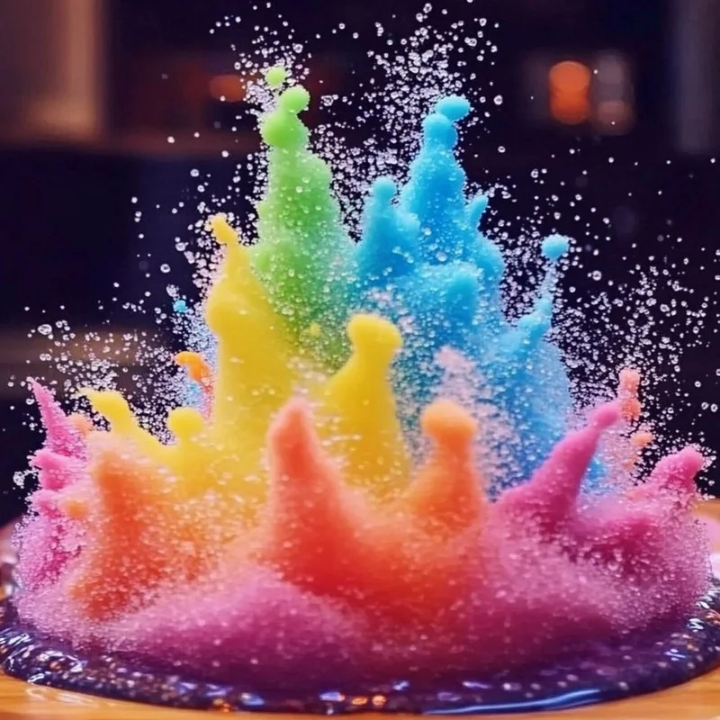 Rainbow Sugar Explosions: Easy Fizzy Fun for Kids & Adults