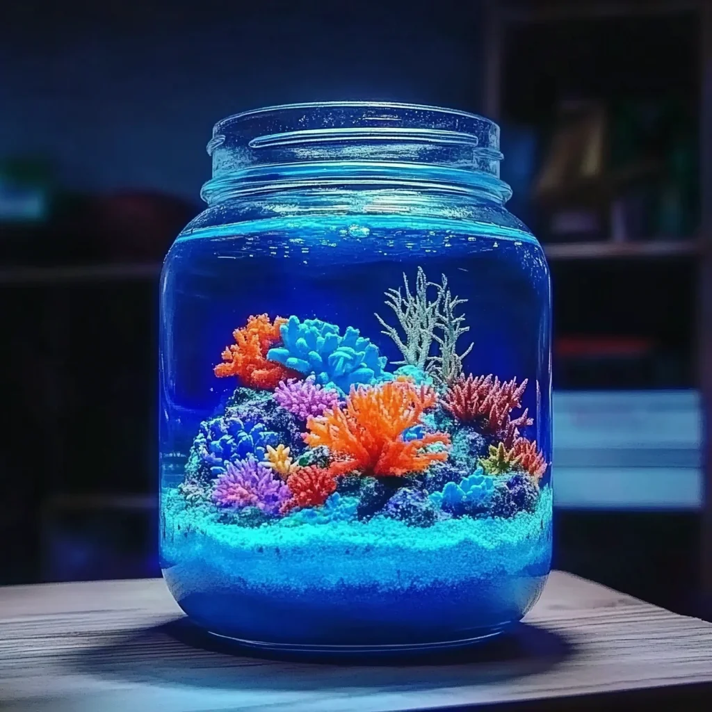 DIY Ocean in a Jar: Easy & Mesmerizing Craft for Kids & Adults!